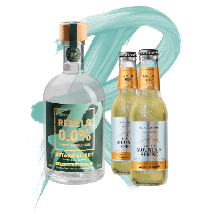 REBELS 0.0% - ALCOHOL-FREE 0.0% SPIRITS ALTERNATIVES