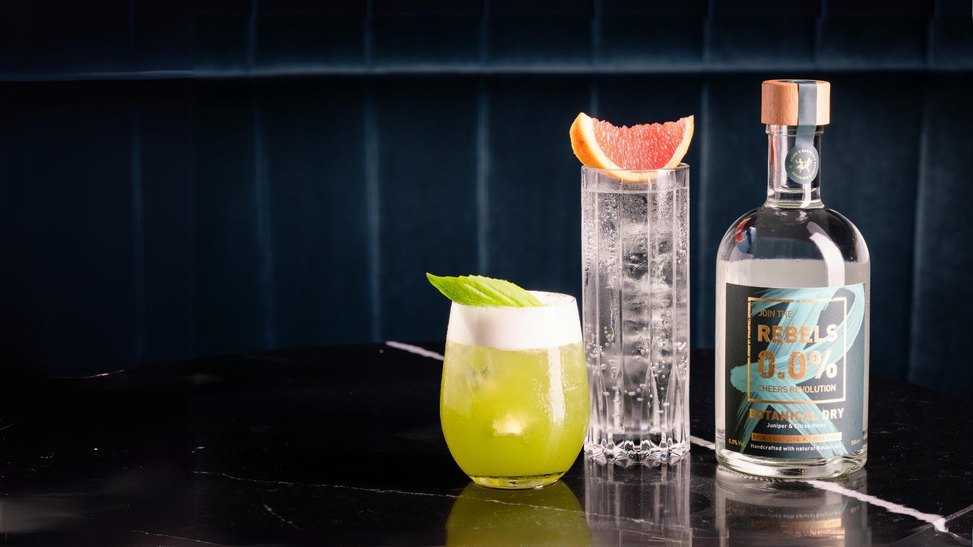 REBELS 0.0% | Double-Distilled Alcohol-Free Spirits Alternatives