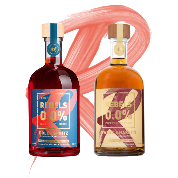 REBELS 0.0% | Double-Distilled Alcohol-Free Spirits Alternatives