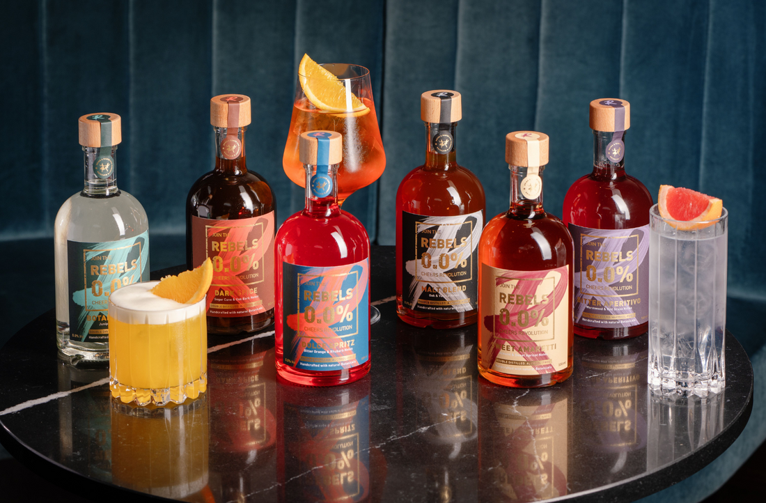 REBELS 0.0% | Double-Distilled Alcohol-Free Spirits Alternatives