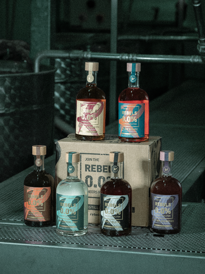 REBELS 0.0% | Double-Distilled Alcohol-Free Spirits Alternatives