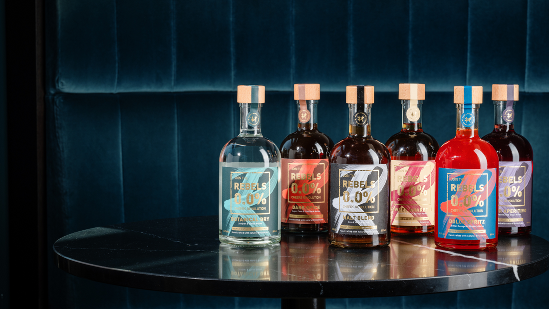 REBELS 0.0% | Double-Distilled Alcohol-Free Spirits Alternatives